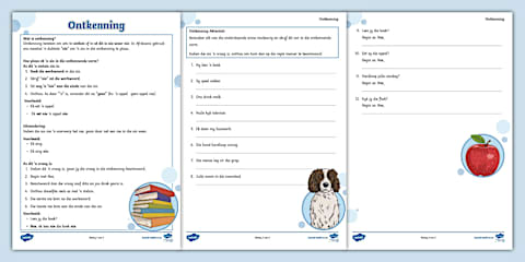 Ontkennende Vorm Questions and Answers Aktiwiteitskaart