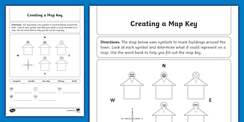 What Is A Map Legend Map Skills Activity Sheet