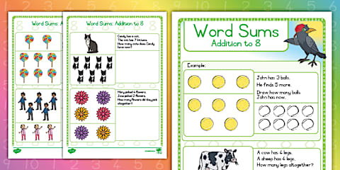 Grade R Maths - Term 4 - Addition and Subtraction -Word Problems ...