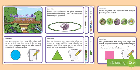 KS1 Take Maths Outside Teaching Ideas - ks1, key stage one, key stage 1 ...