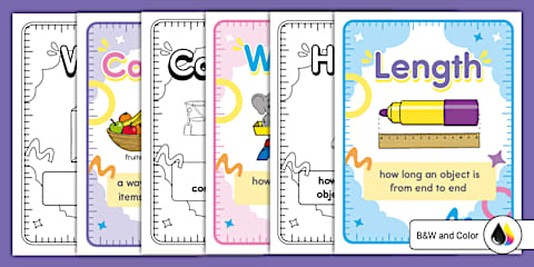 Grade 1 Mathematics: Cubes Measurement Activity Mats