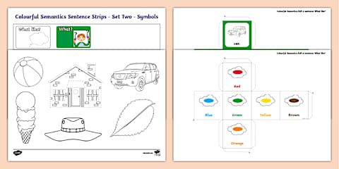 Older Learners Colourful Semantics: Activity Jigsaw Who? + Doing What ...