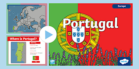 KS1 Portugal Word Search - Twinkl