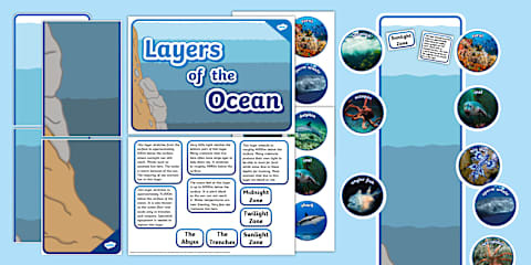 World Ocean Day Design a Leaflet Activity Sheets