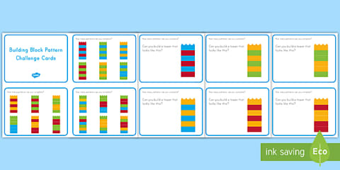 Pattern Block Challenge Cards