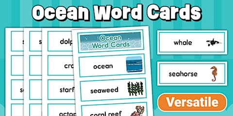 Christmas Word Cards Japanese and English