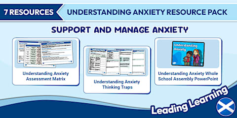 Supporting Anxiety - My Coping Steps Activity
