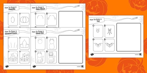 Step-By-Step Directed Drawing Pack for Beginners