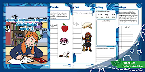 Phase 6 Prefixes and Suffixes Week of Workouts