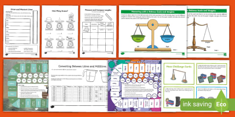 Mass Worksheets | Weight Measurement | A Twinkl Resource