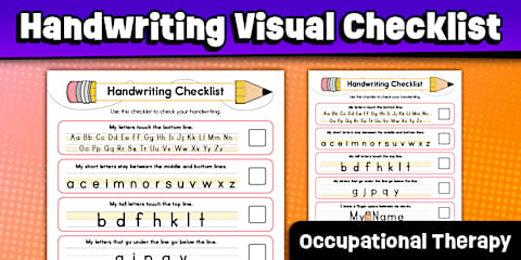 Dyslexia Handwriting Practice | Uppercase Letters and CVC Words