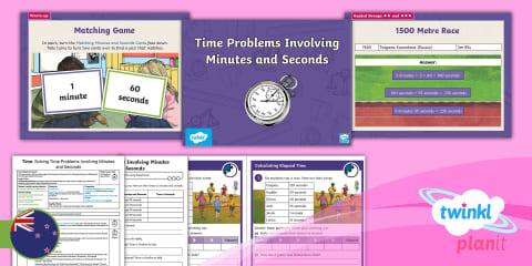 Level 3 Time: Calculating Elapsed Time Lesson 1 - Solving Time Problems ...