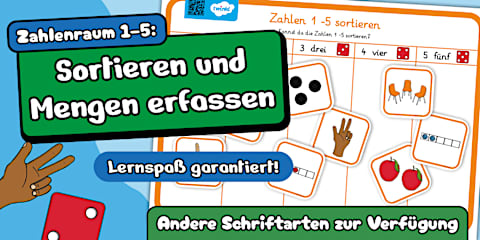 Eis am Stiel - Muster fortsetzen - Arbeitsblatt