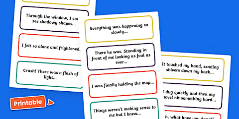 Narrative Writing Prompt Cards