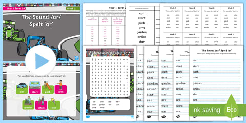 Year 1 Term 2B Week 2 Spelling Pack