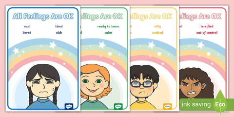 Building Bricks-Themed Areas of Self-Regulation Pack