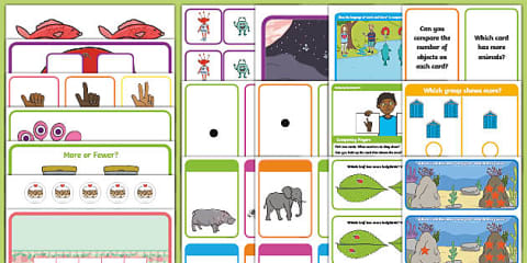 EYFS Nursery Maths Activity Pack: Reciting Numbers
