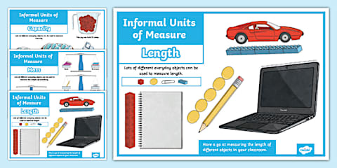 Measuring with Informal Units Differentiated Task Cards