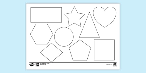 Shapes to Print Cut-Outs