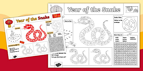 EYFS All About Snakes Chinese New Year PowerPoint | Twinkl