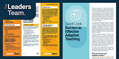 Poster: Adaptive Teaching