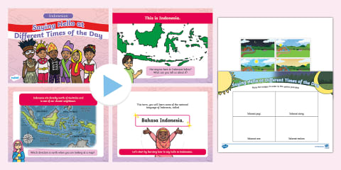 Lightning Languages | Indonesian | Sparks | How Are You? Interactive ...