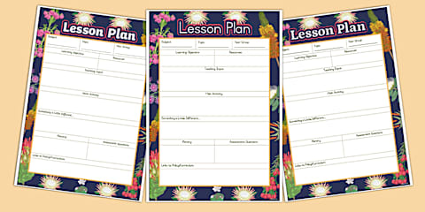 Wild Sketchbook Themed Class Register Template