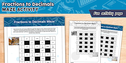 Year of the Dragon: Differentiated Decimal Fractions Calculated Colouring