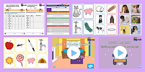 Level 1 Aspect 1: Environmental Sounds Display Photos