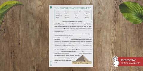 Ancient Egypt Key Terms Crossword