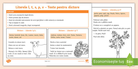Litera S: Tot mai sus – Fișă de citire și de scriere clasa I, Plan de ...