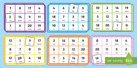 Maths Bingo