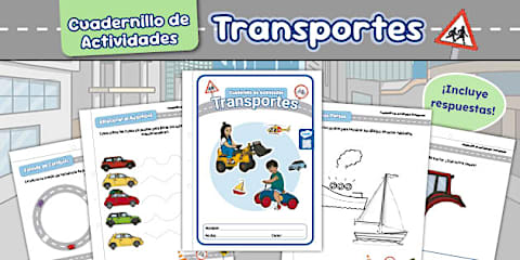 Ficha de actividad: Veo. veo - Medios de transporte