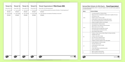 Great Expectations Character Cards Pack