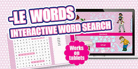 Letter Blends Matching Puzzle