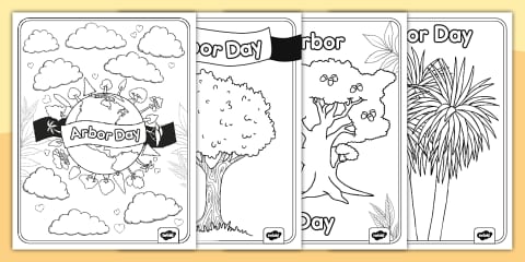Happy Arbor Day Poster