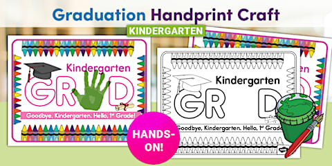 Kindergarten Graduation Cap Headband