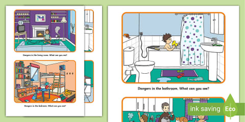 Grade R / Grade 1 - LS - Term 2 - Safety in the Home - Worksheet: Safe ...