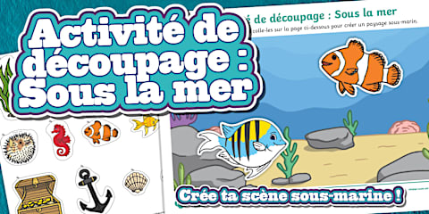 Activité de découpage et collage : Construis ta propre maison