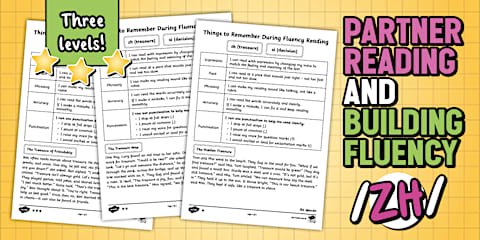 Partner Reading and Building Fluency - /IE/