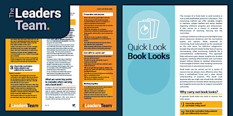 Poster: Questions Inspectors May Ask Achievement Leads