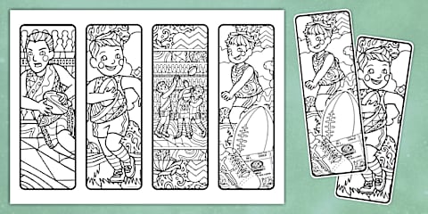 Australian Rules Football Grand Final Colouring Pages