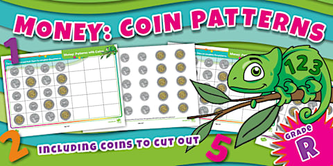 Structured Steps Money: Subtracting from 1c Coins Within 10c
