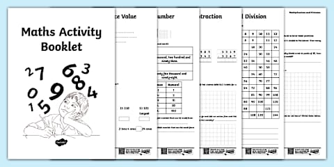 Year 5 Maths Activity Booklet Pack - Primary
