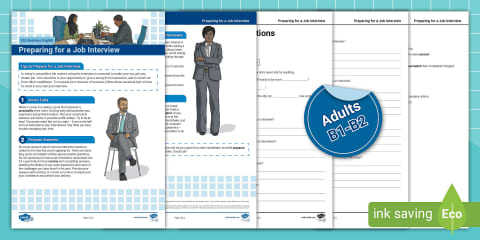 Job Interview Role Play for ESL