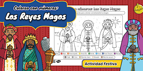 Hoja de actividad: Lectura sobre los Reyes Magos