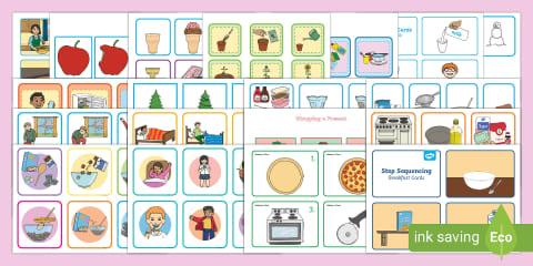 3-Step Picture Sequencing Cards