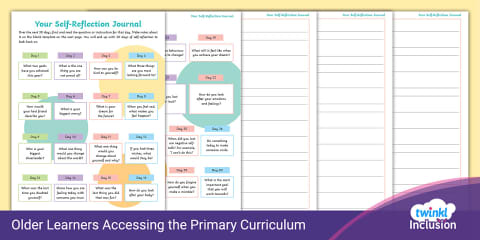Student Self-Reflection Sheet