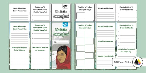 Malala Yousafzai Biographical PowerPoint & Google Slides