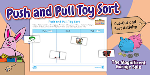 Push and Pull Activity Sheets